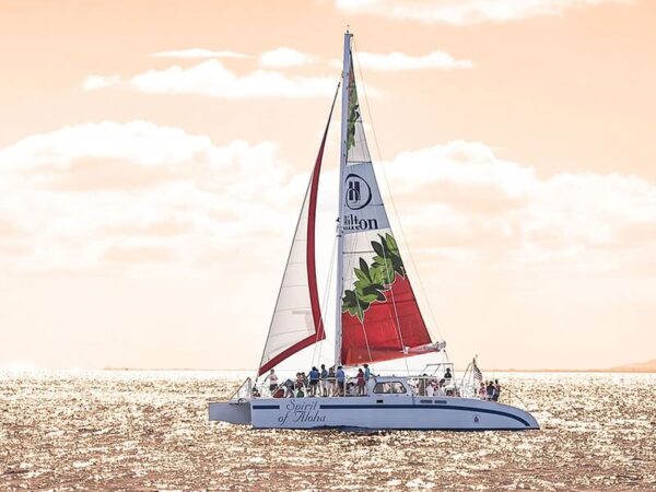 Spirit of Aloha 1.5hr Catamaran Sunset Sail - A-Bay - Best Of Hawaii ...